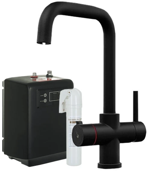 Harmoni Tamu 3 In 1 Black Instant Boiling Water Kitchen Tap - Heater Shop